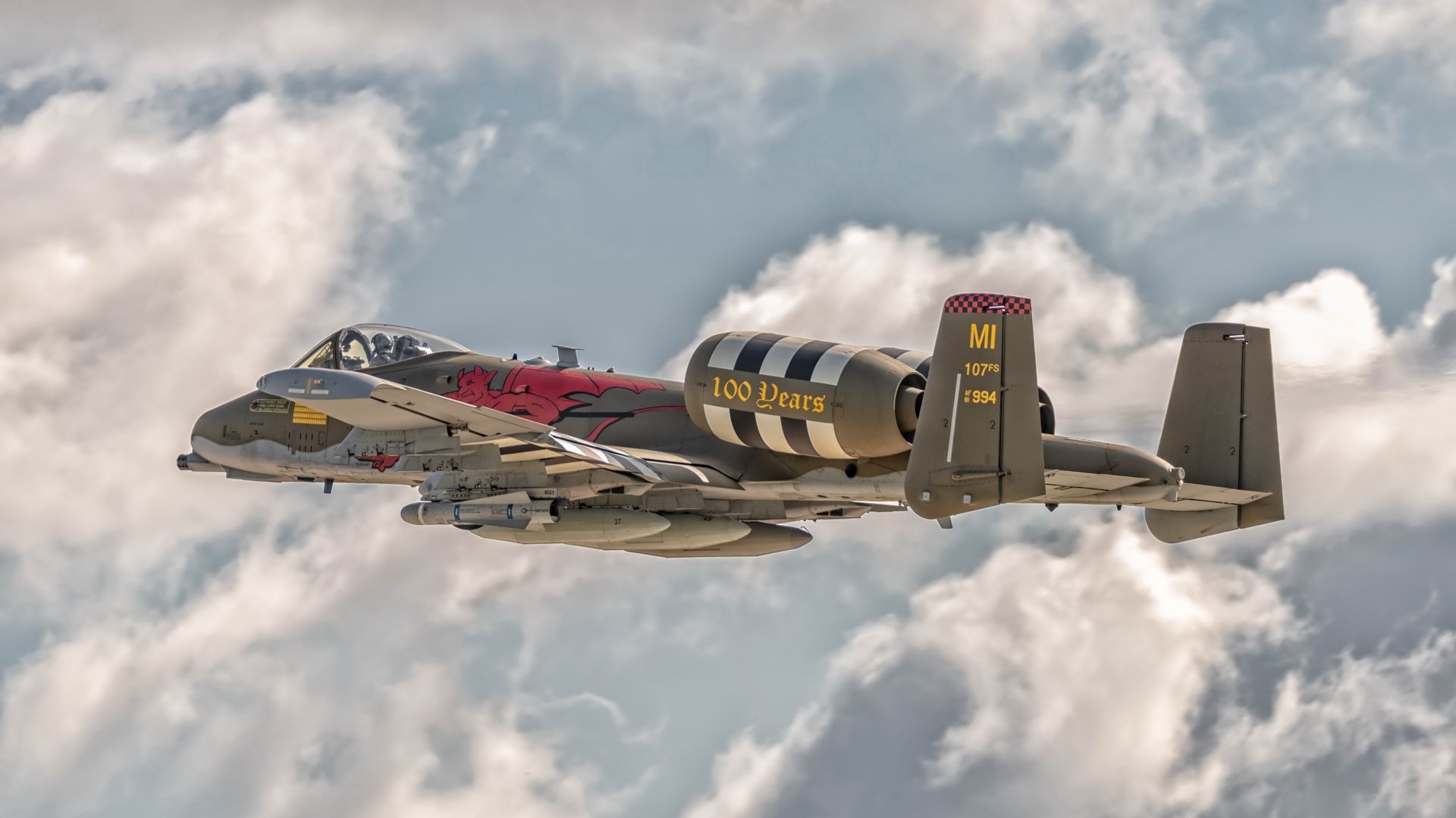 A-10 Thunderbolt II: 4K Ultra HD Legendary Warplane in Flight