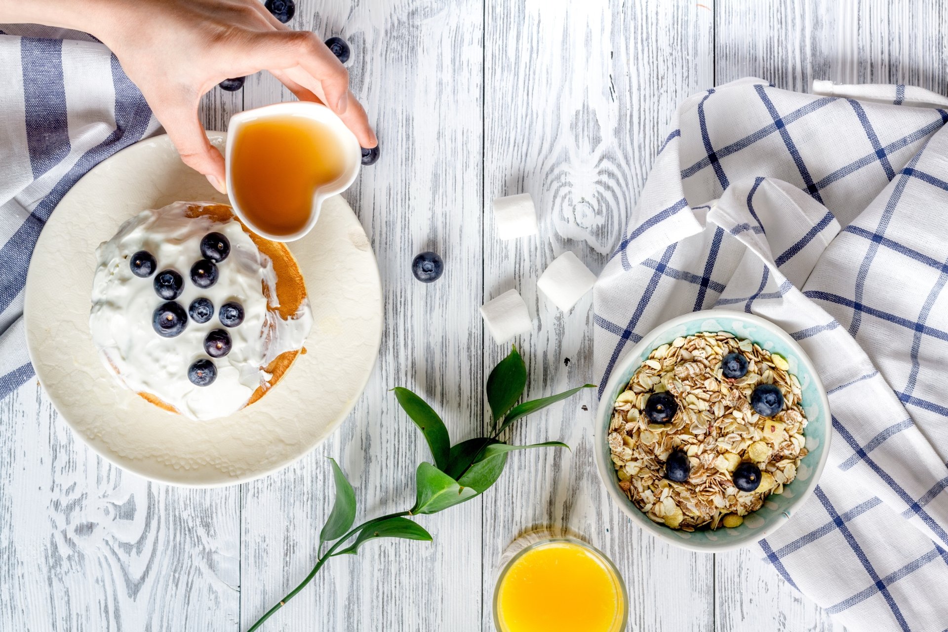 Download Still Life Muesli Pancake Berry Food Breakfast 4k Ultra HD ...