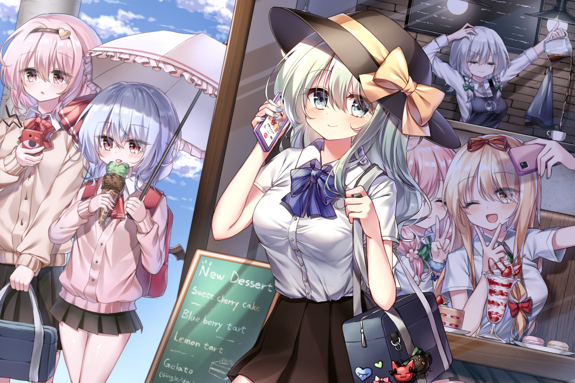 Touhou HD Wallpaper: Sakuya, Yukari, Remilia & Friends in Vibrant Anime ...
