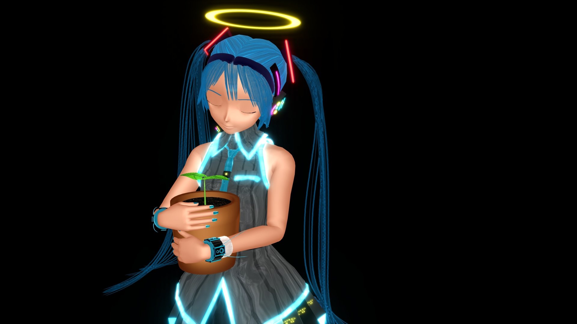 Hello Planet Miku-Chan by RL-16 Project