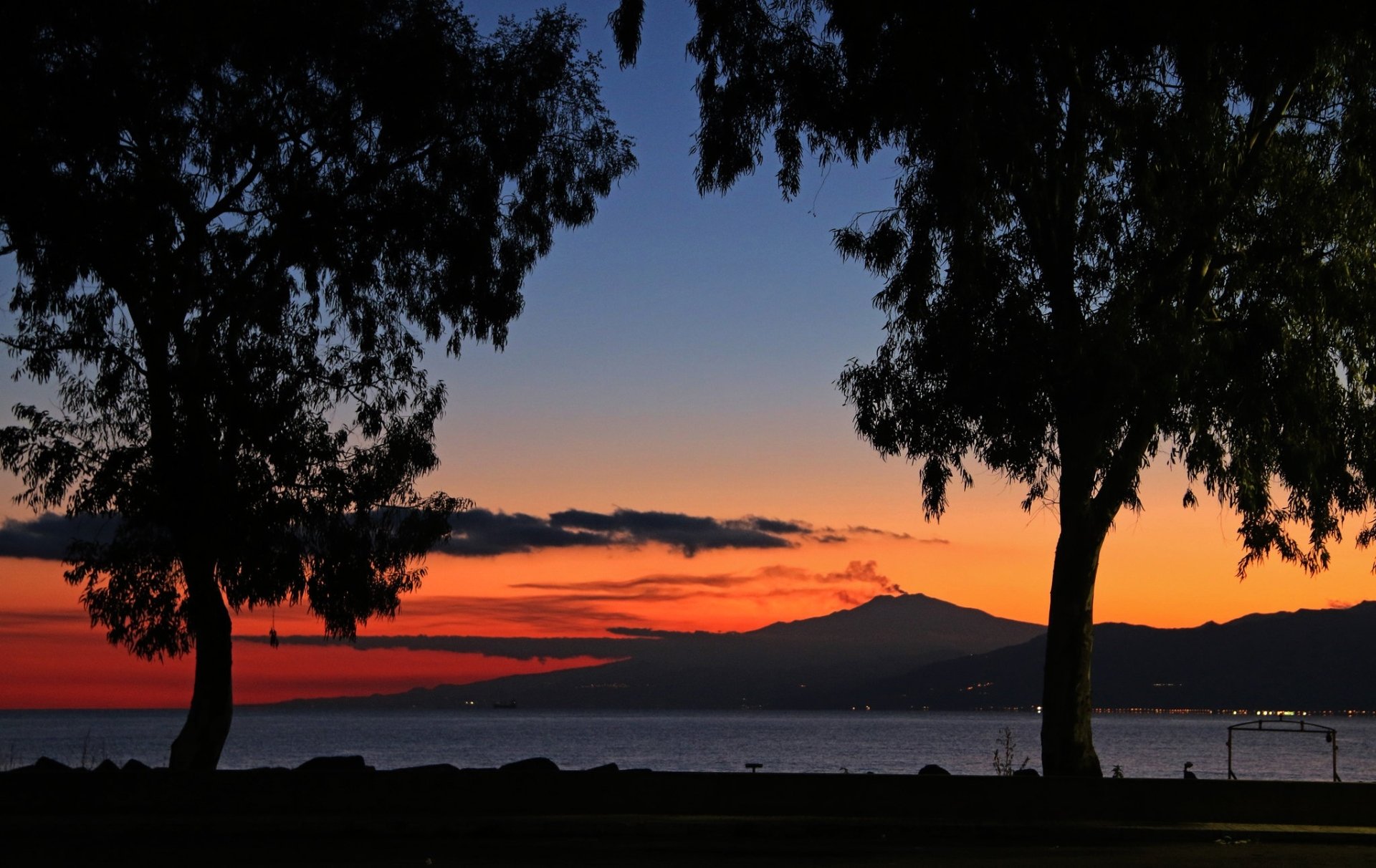 Download Sicily Etna Italy Volcano Photography Sunset HD Wallpaper