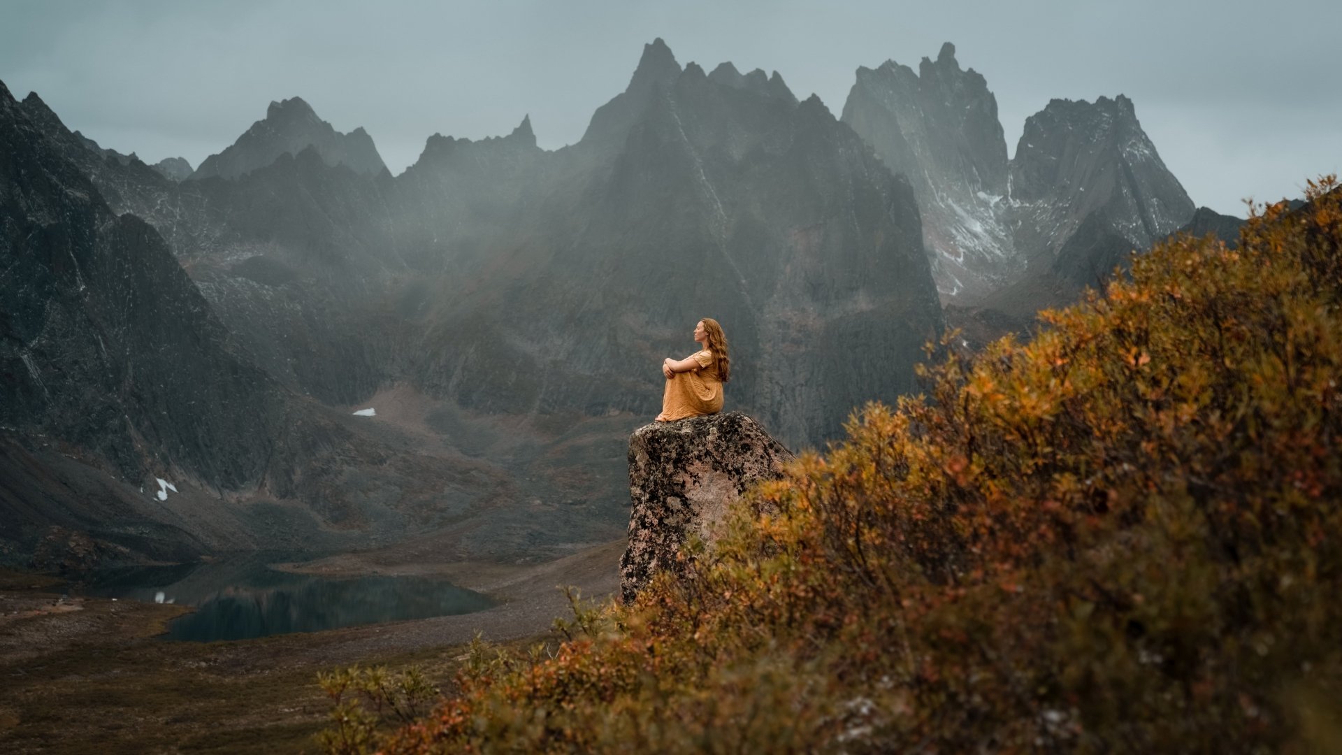 Download Nature Woman Mood 4k Ultra Hd Wallpaper