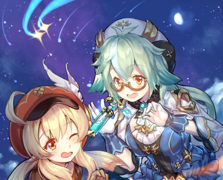 genshin impact sucrose Desktop Wallpapers, Phone Wallpaper, PFP, Gifs ...