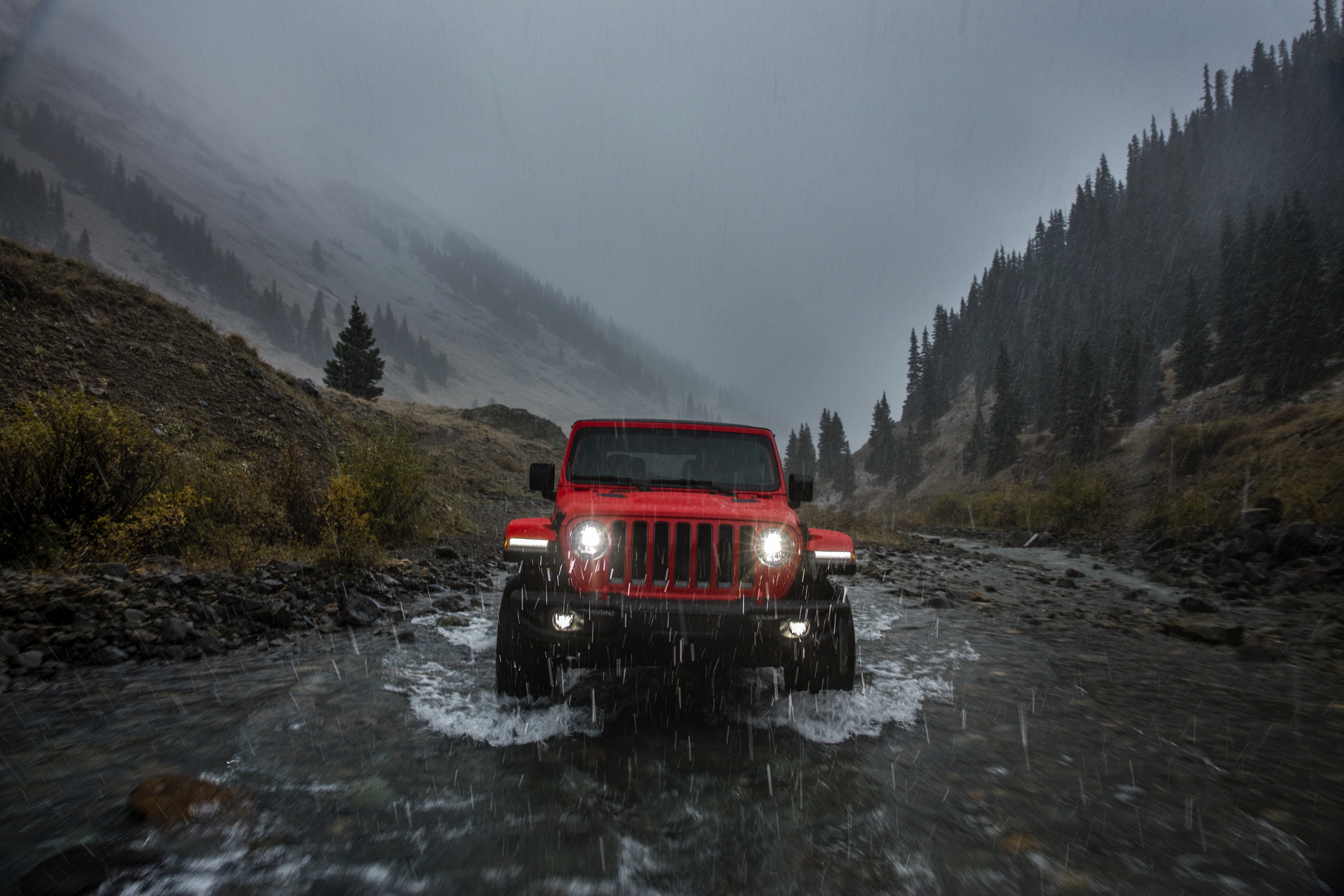 Download Car Jeep Vehicle Jeep Wrangler HD Wallpaper