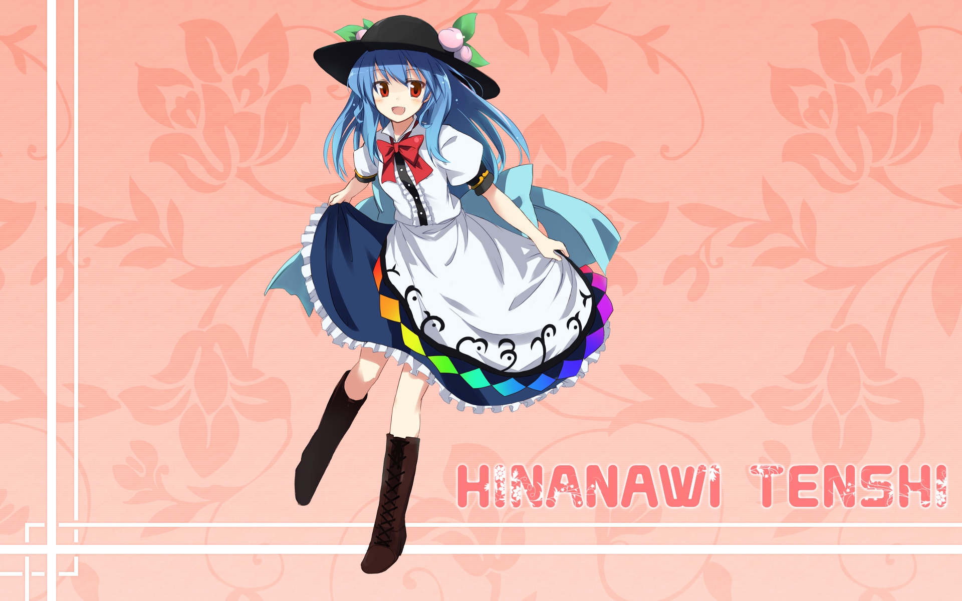 Download Tenshi Hinanawi Anime Touhou HD Wallpaper