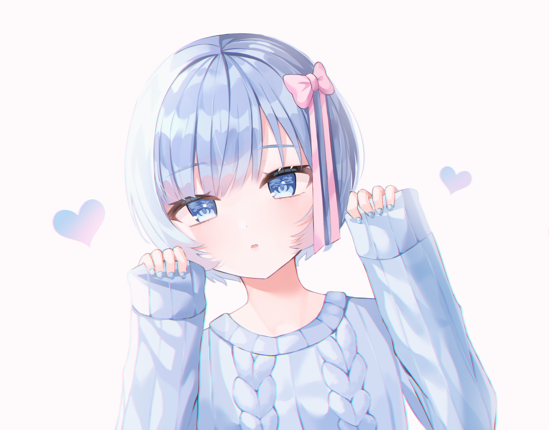 Rem from Re:Zero – Stunning Blue Hair & Eyes HD Anime Wallpaper by ...