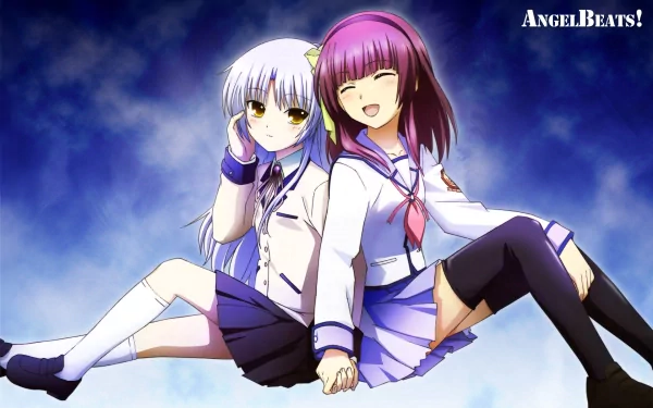 Download Ayato Naoi Chaa (Angel Beats!) Yusa (Angel Beats!) Hatsune ...