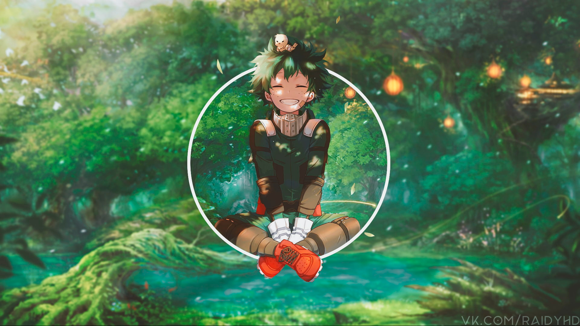 Download Smile Izuku Midoriya Anime My Hero Academia HD Wallpaper