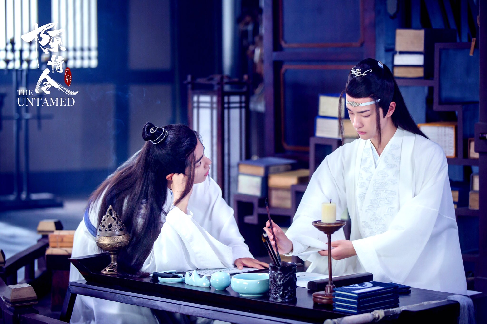 Download Wang Yibo Xiao Zhan Lan Wangji Wei Wuxian TV Show The Untamed HD Wallpaper