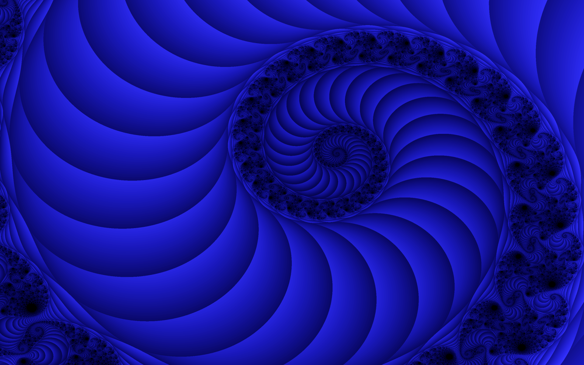 Deep Blue Purple Spiral by 319media