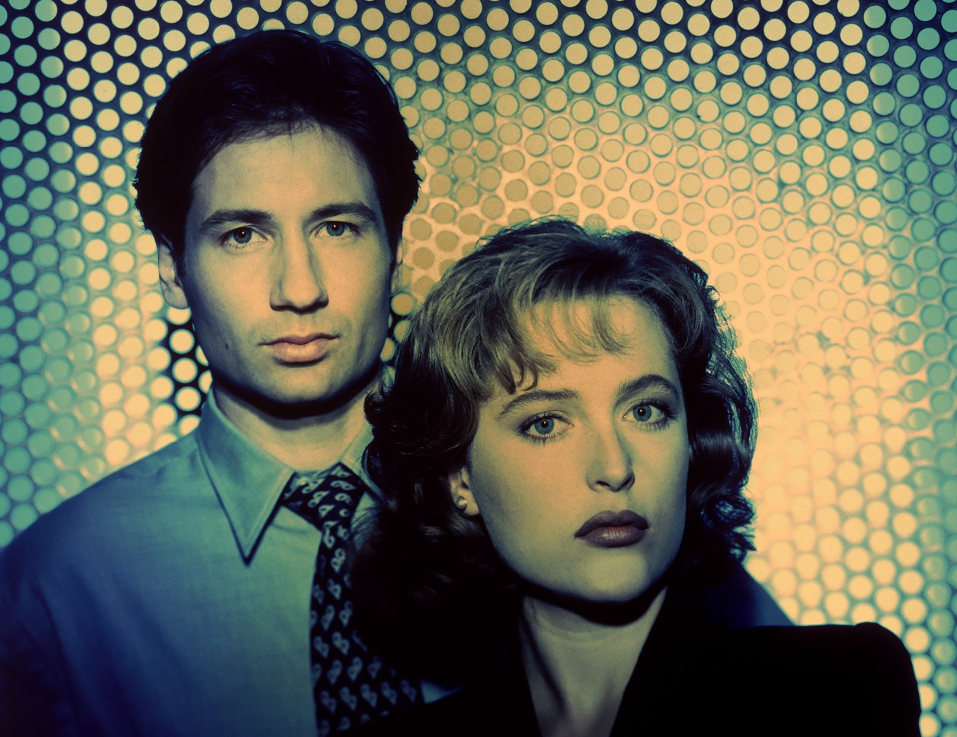 Download David Duchovny Fox Mulder Gillian Anderson Dana Scully TV Show ...