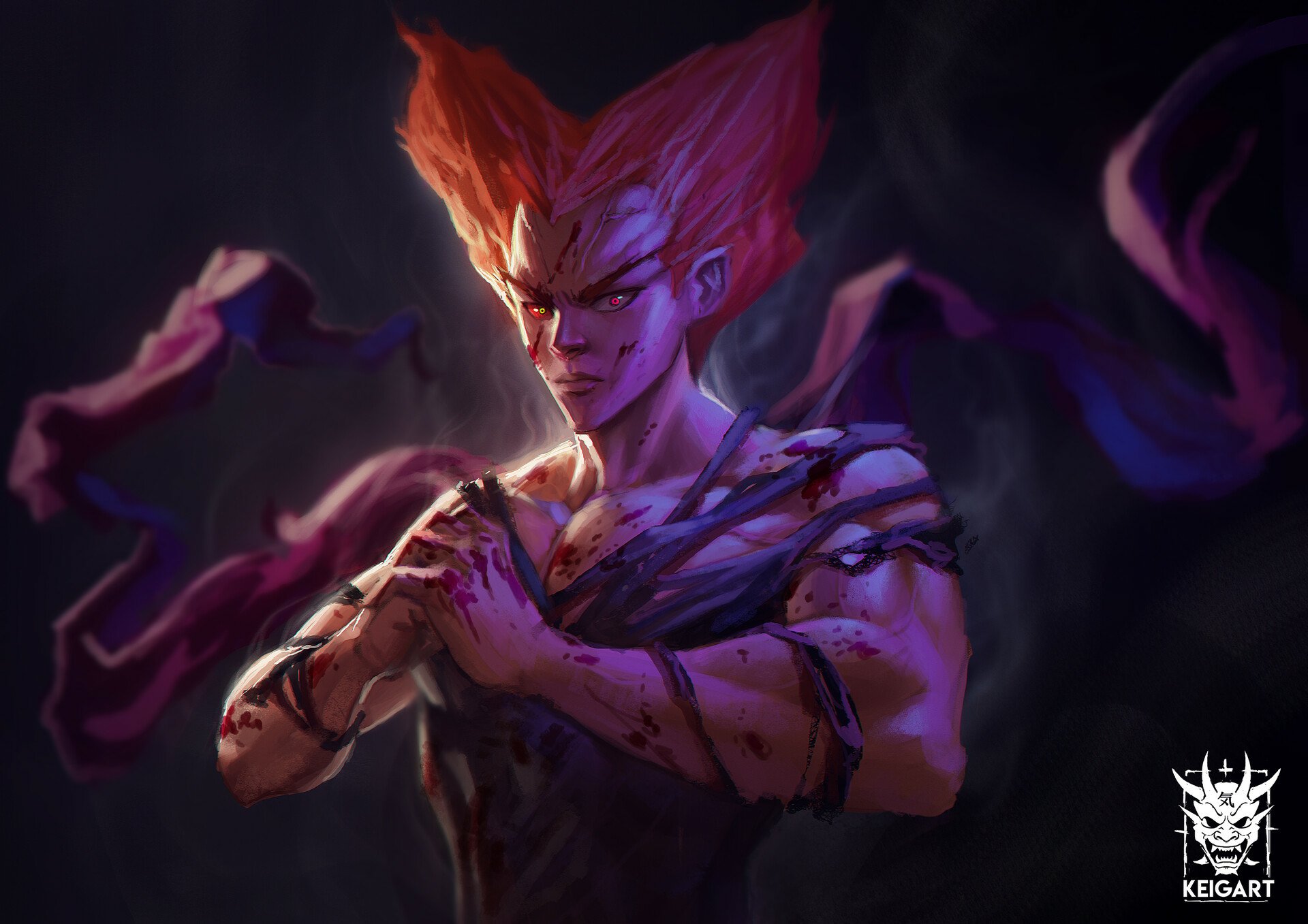 Download Garou (One-Punch Man) Anime One-Punch Man HD Wallpaper by ...