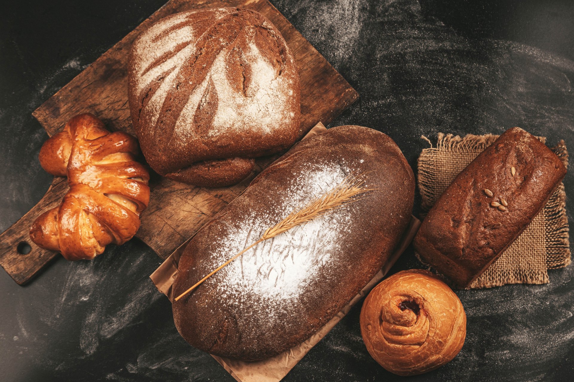 Download Still Life Baking Food Bread 4k Ultra HD Wallpaper