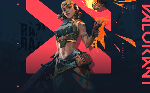 [10+] Raze (Valorant) 4k Wallpapers