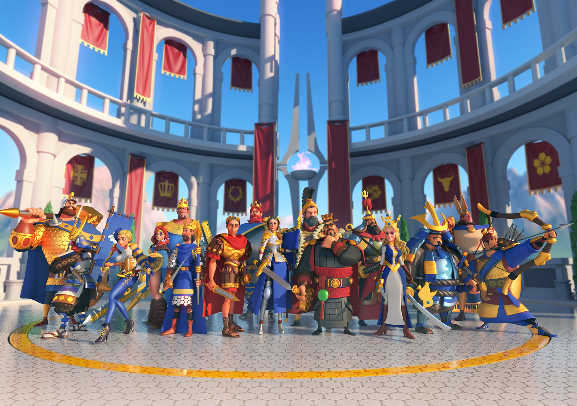 Rise of Kingdoms Epic Battle HD Wallpaper