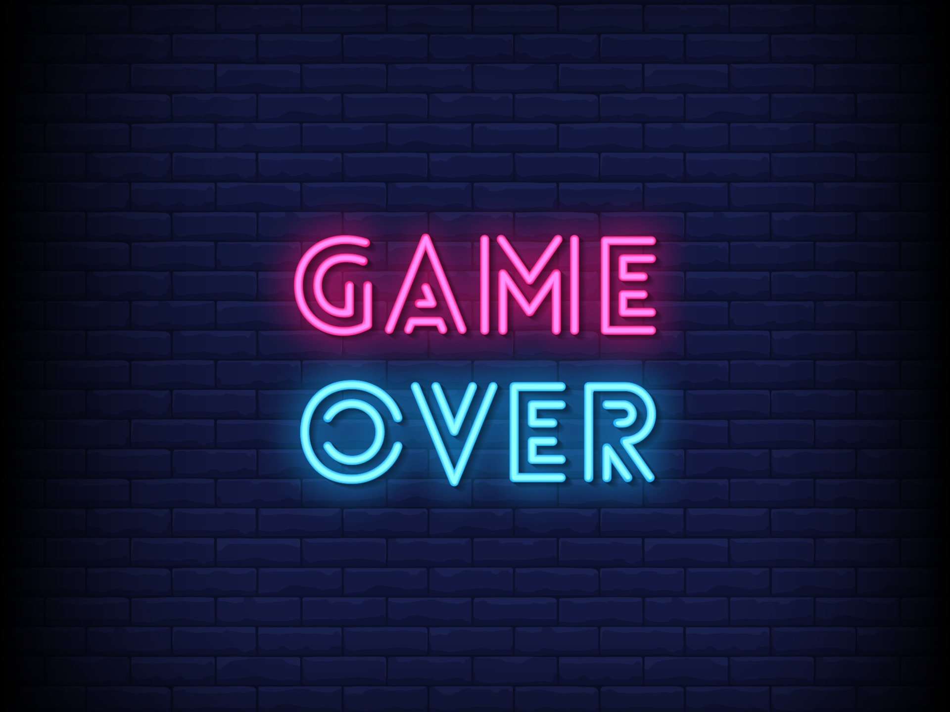 Download Video Game Game Over HD Wallpaper