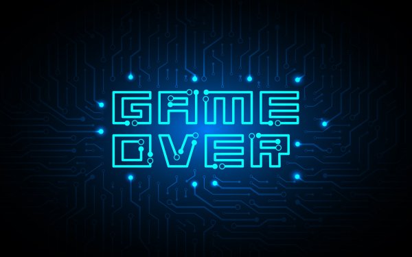 Game Over 4k Ultra HD Wallpaper | Background Image | 7087x5535