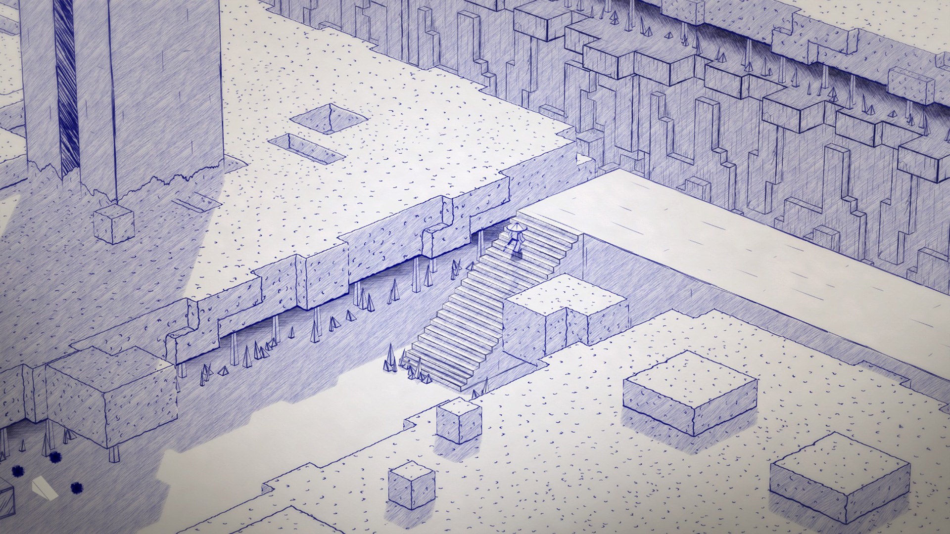 Video Game Inked : A Tale of Love HD Wallpaper