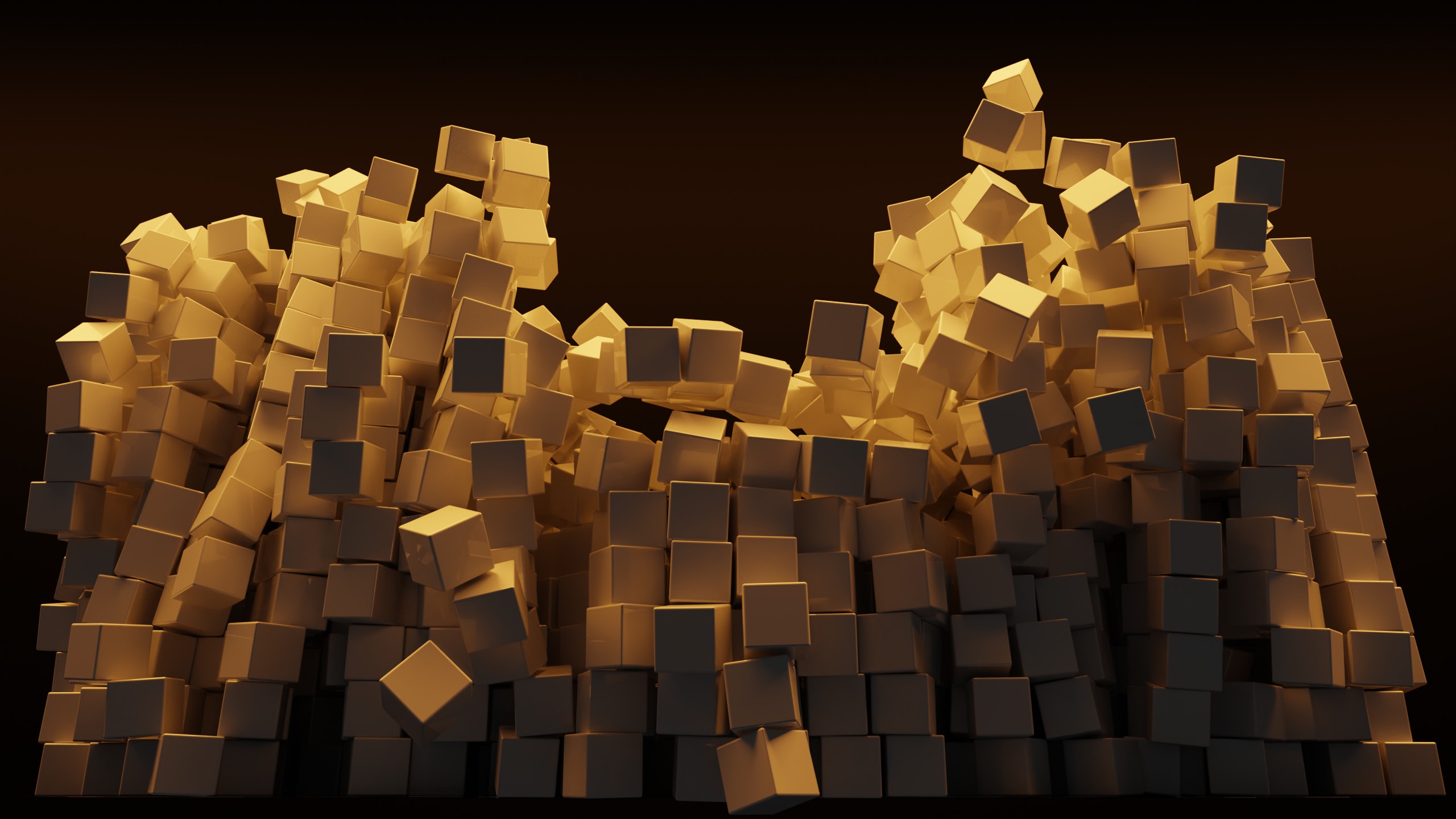 Download Abstract Cube HD Wallpaper