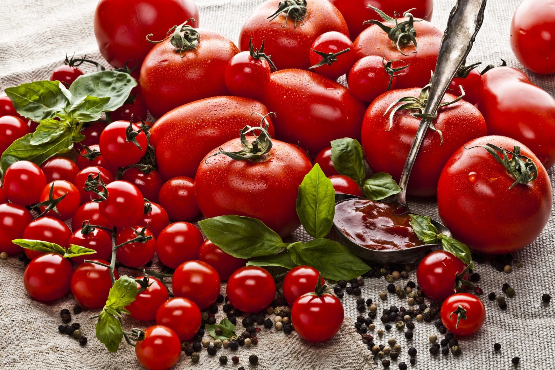 Download Food Tomato HD Wallpaper