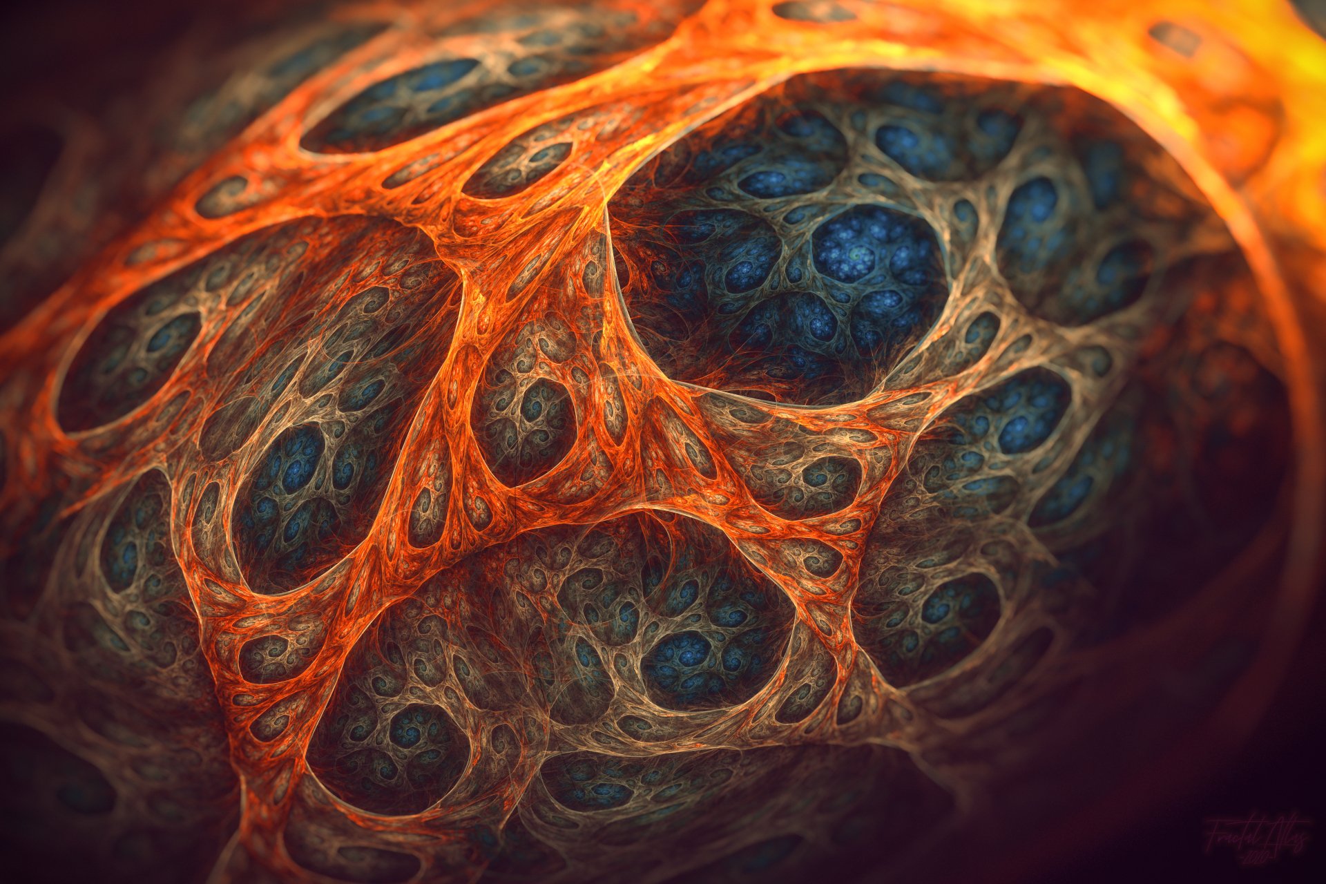 Download Abstract Fractal 4k Ultra HD Wallpaper by FractalAtlas