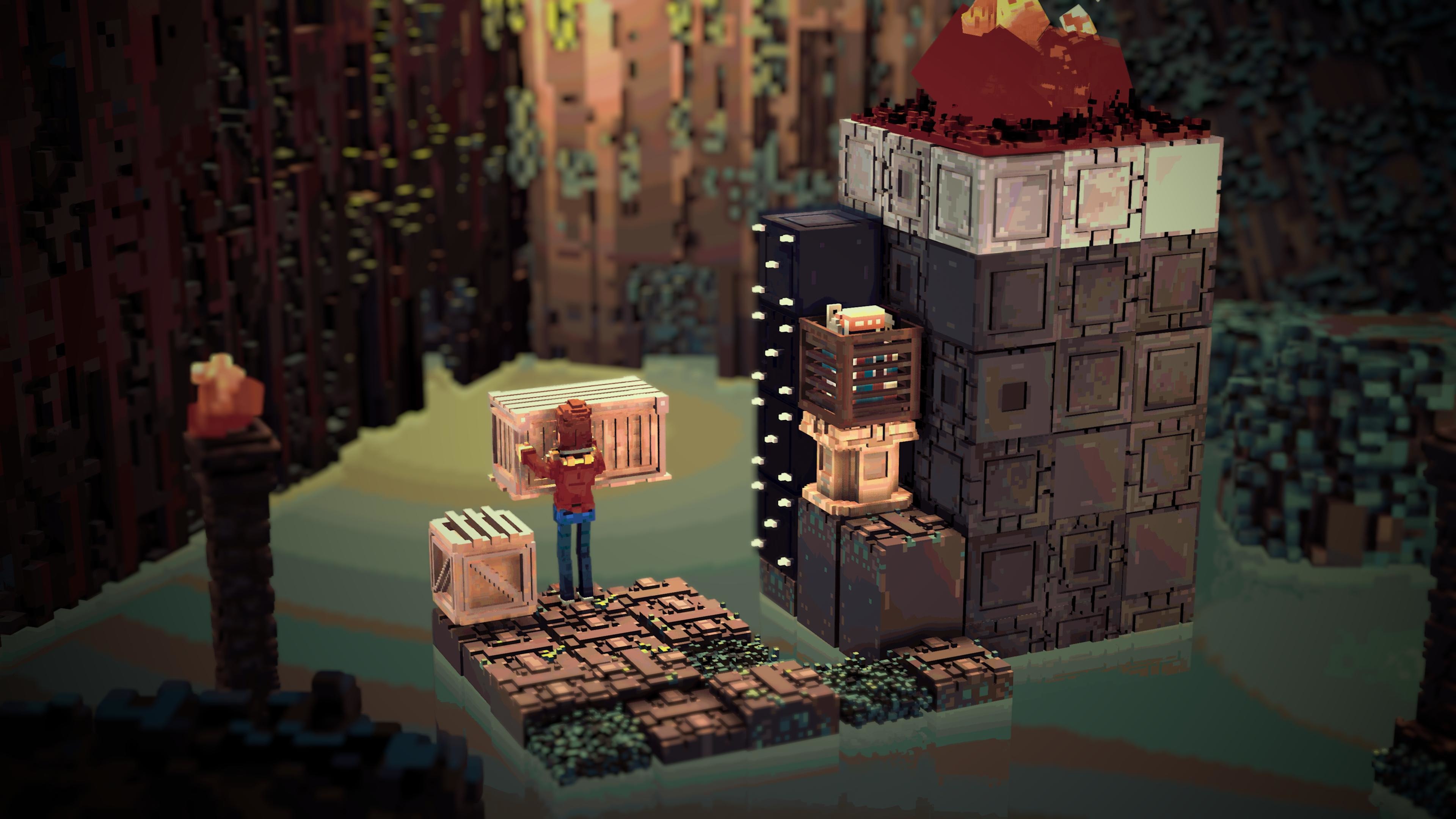 Download Video Game Bonfire Peaks 4k Ultra HD Wallpaper