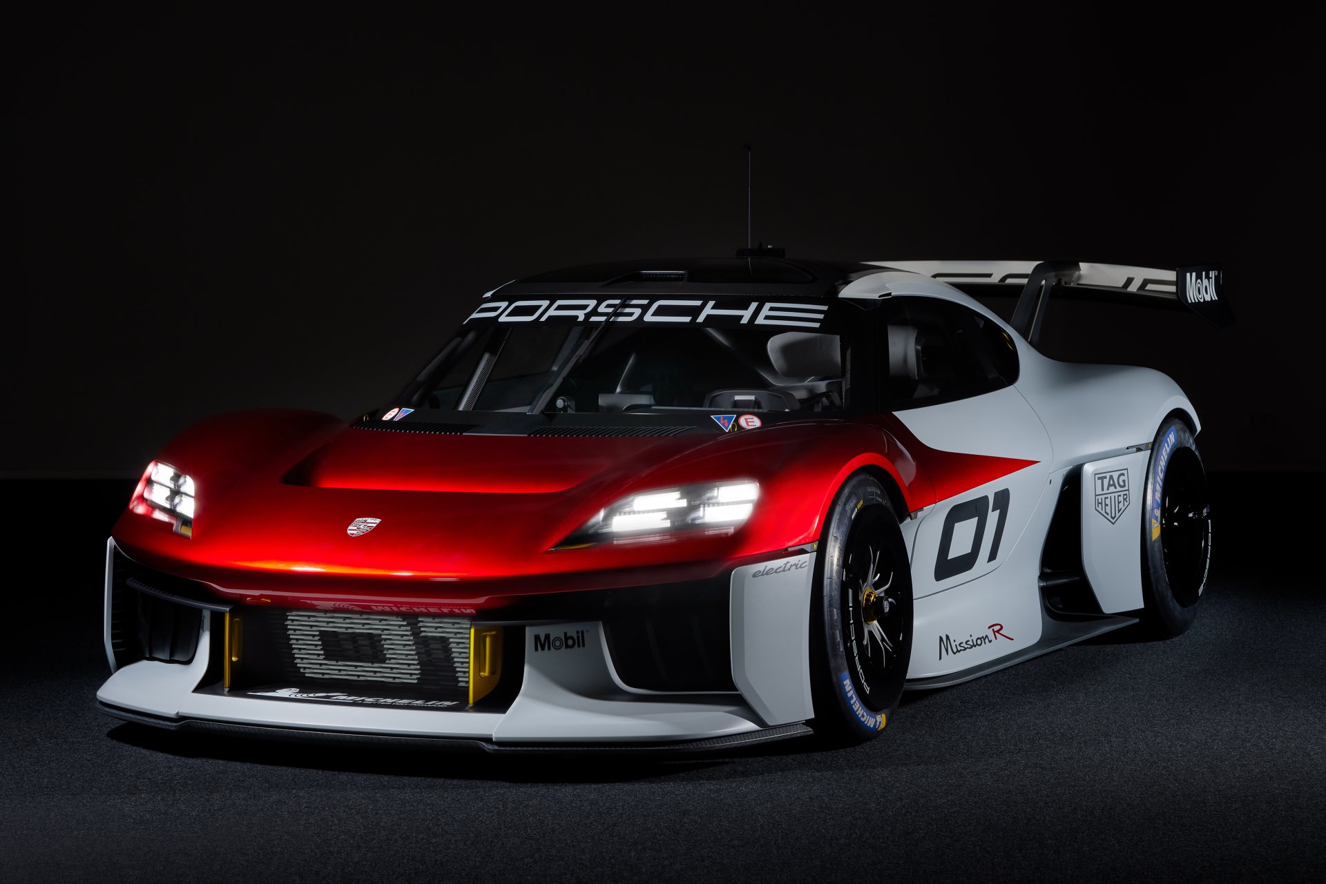 Download Electric Car Race Car Vehicle Porsche Mission R HD Wallpaper