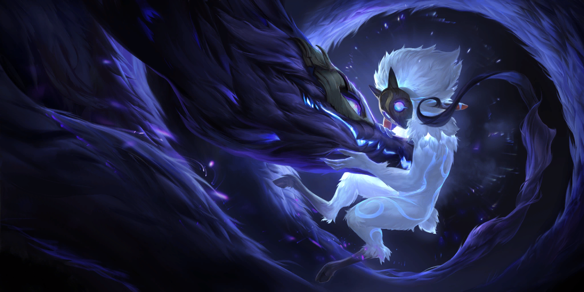 Kindred Unleashed: HD Fantasy Wallpaper from League of Legends ...