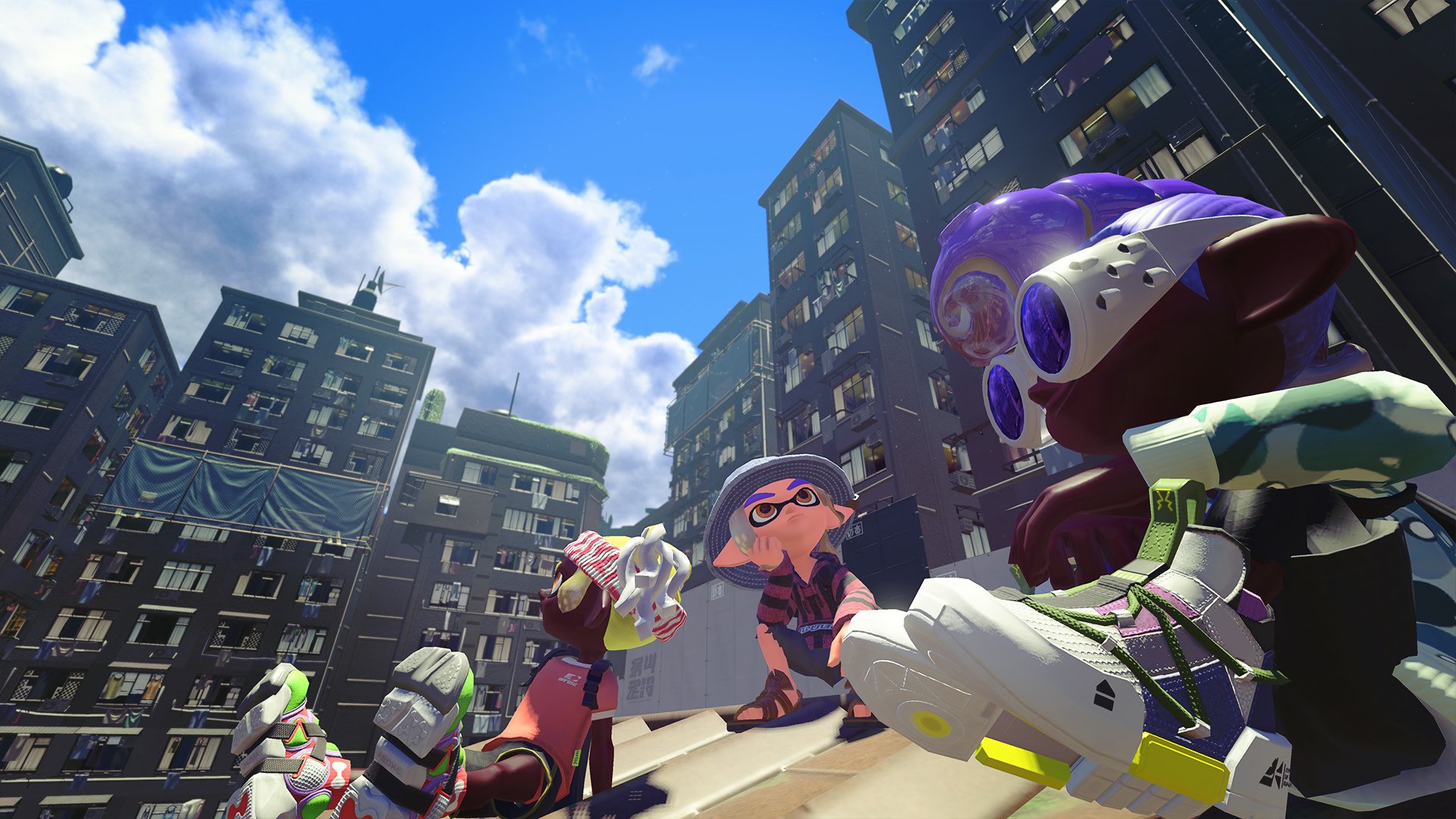 Download Video Game Splatoon 3 HD Wallpaper