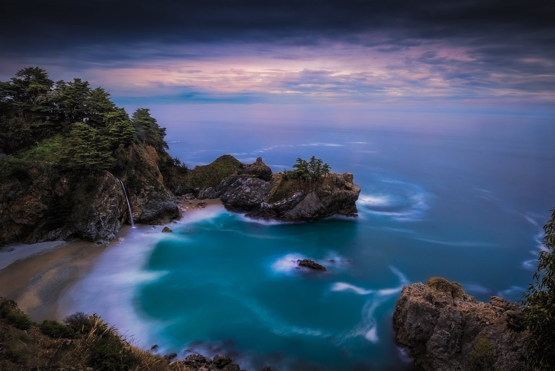 Download Coast Julia Pfeiffer Burns Park McWay Falls California Nature ...