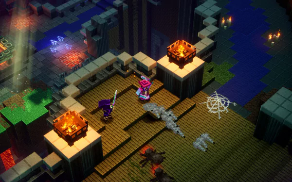 [40+] Minecraft: Dungeons Wallpapers