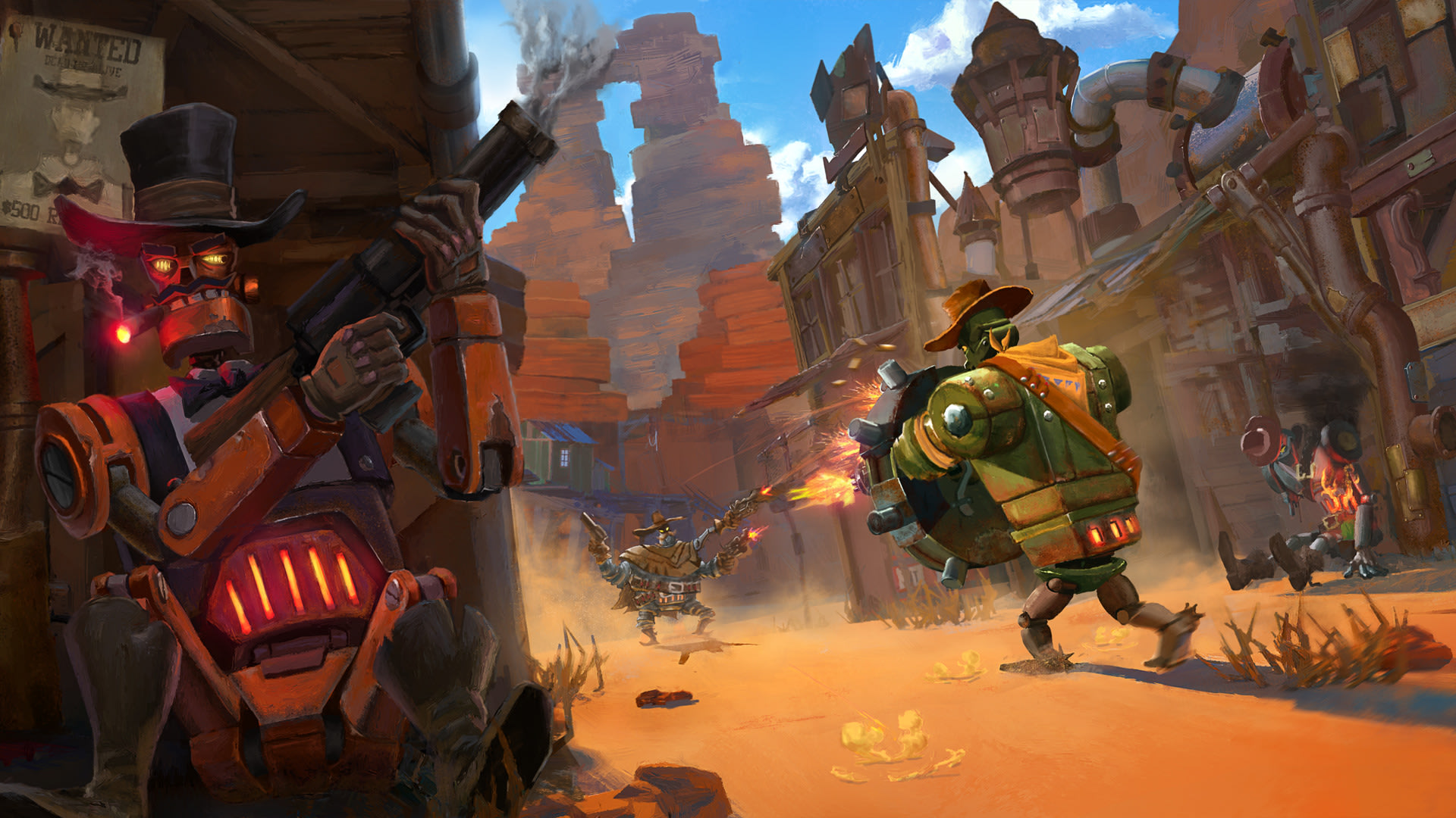 Download Video Game SteamWorld Headhunter HD Wallpaper