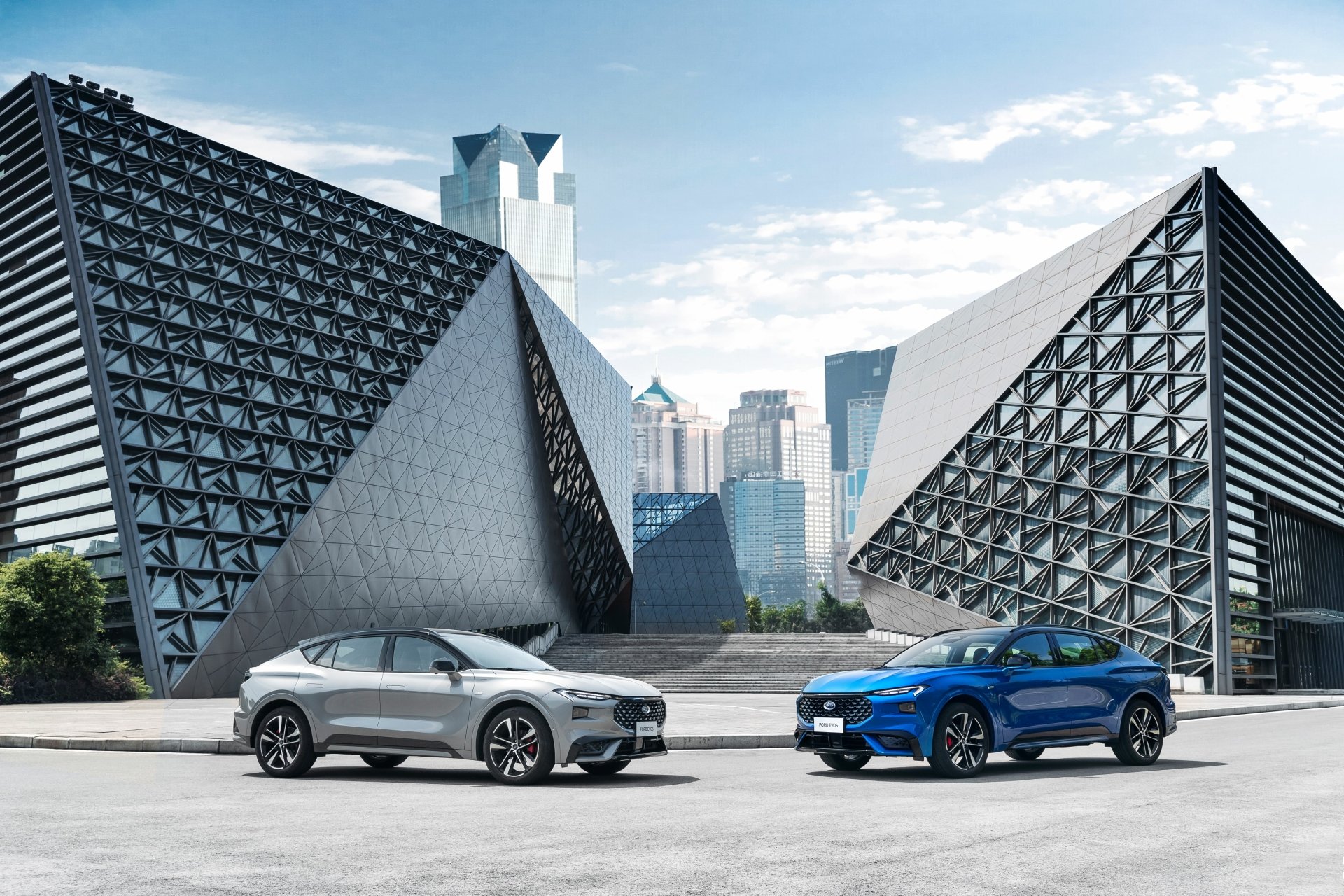 Download SUV Vehicle Ford Evos ST-Line 4k Ultra HD Wallpaper