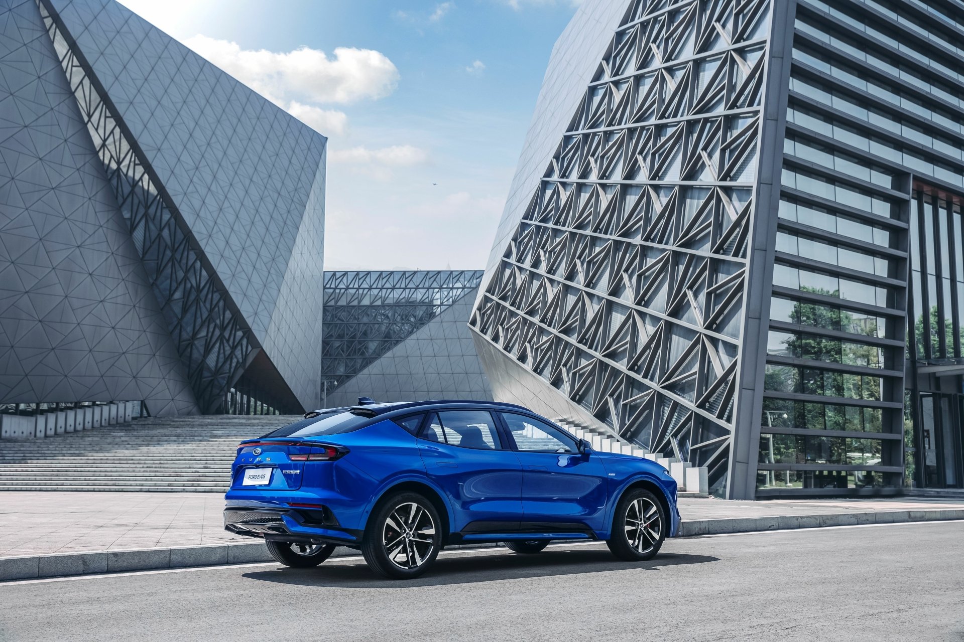 Download SUV Vehicle Ford Evos ST-Line 4k Ultra HD Wallpaper