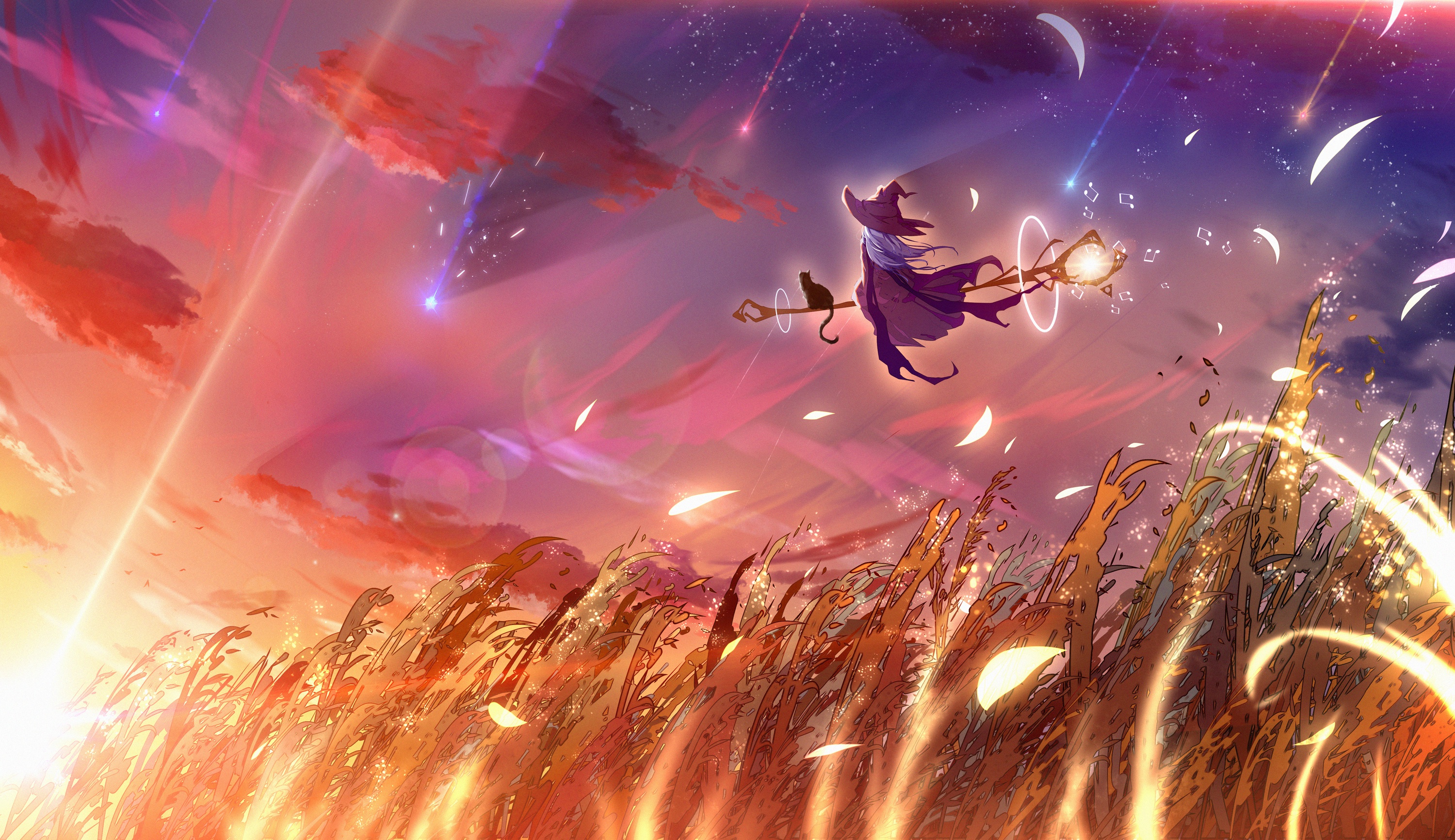 Anime Witch HD Wallpaper
