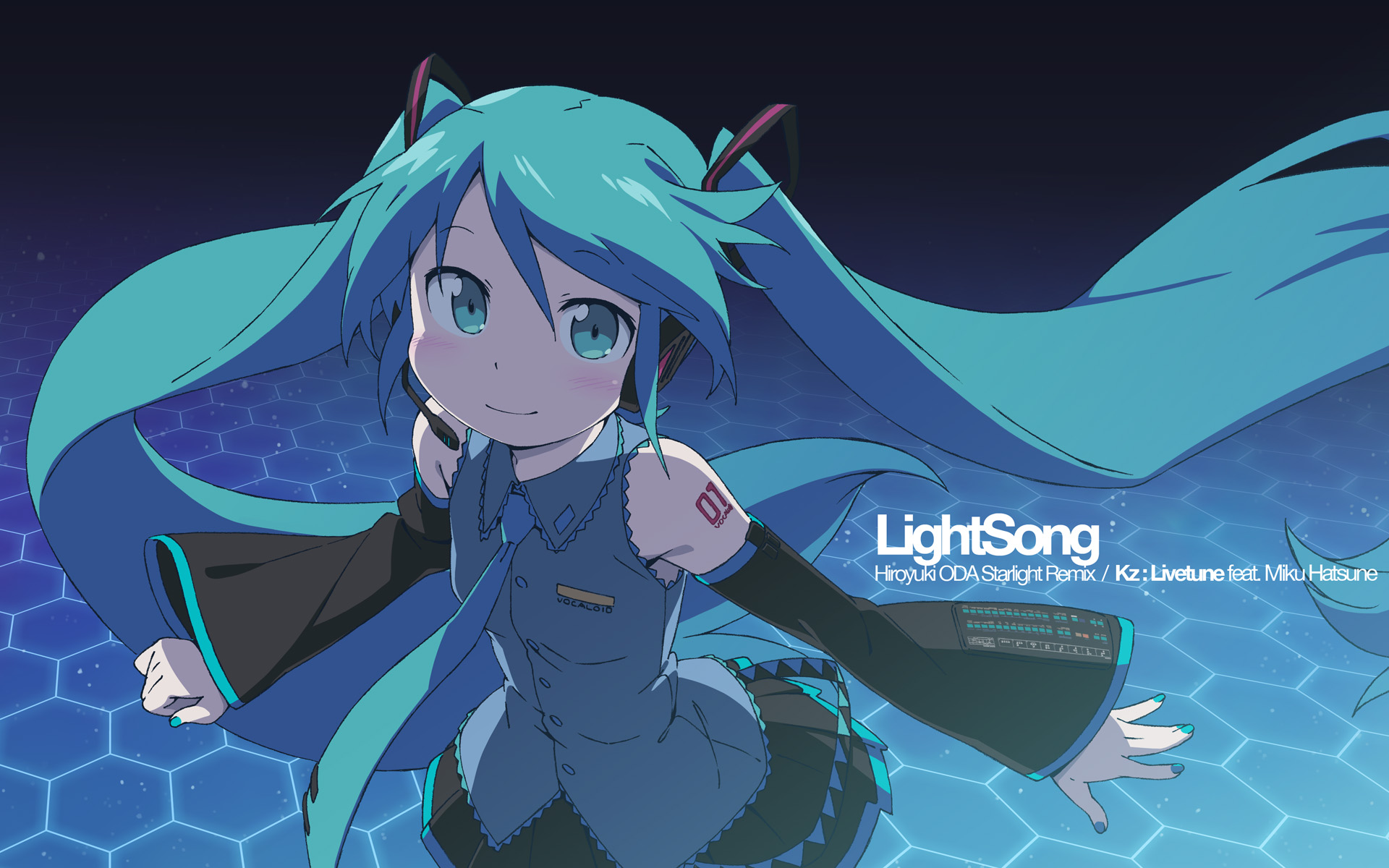 Download Hatsune Miku Anime Vocaloid HD Wallpaper by Kanzaki Hiro