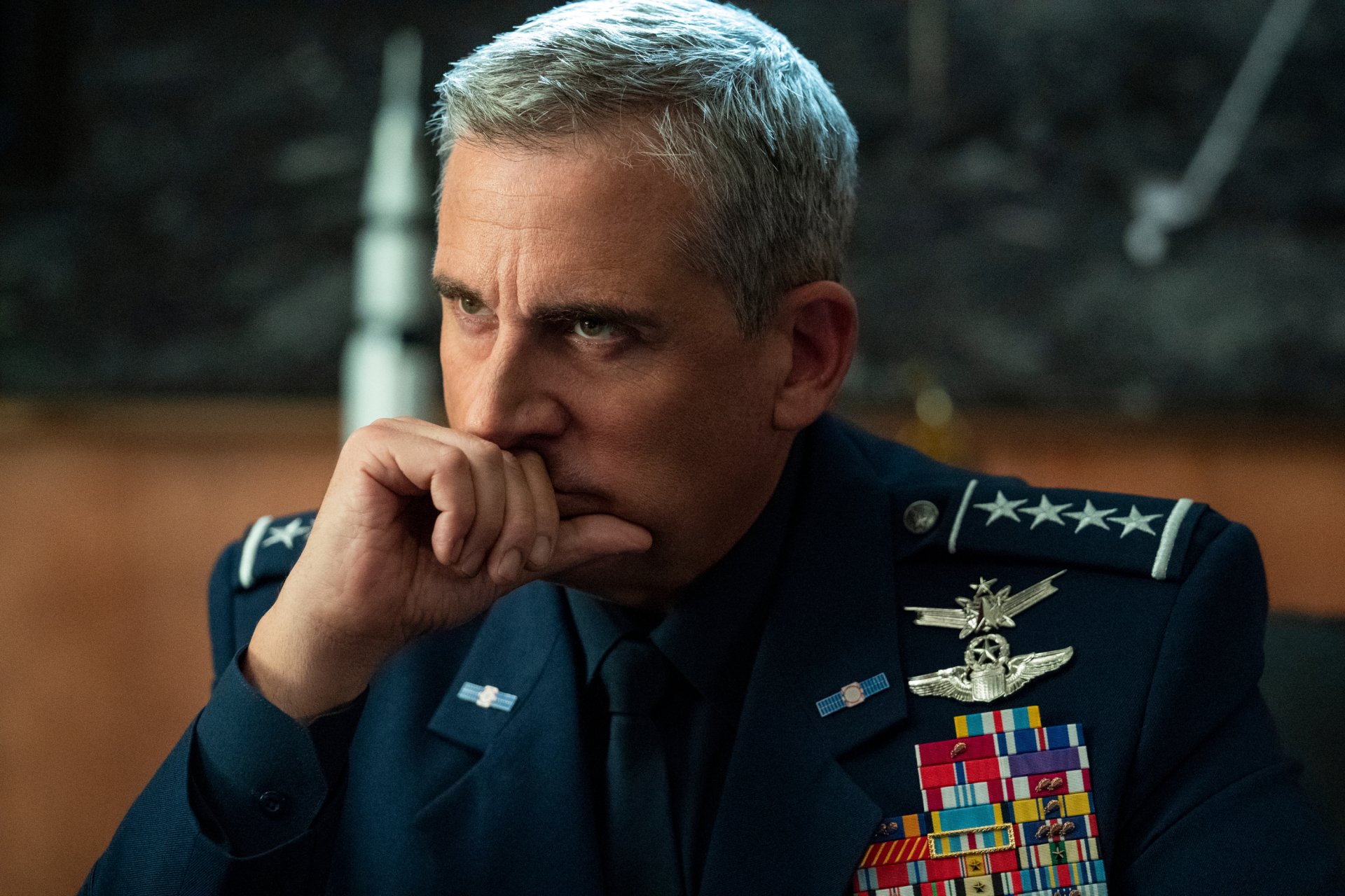 Download Mark R. Naird Steve Carell TV Show Space Force HD Wallpaper