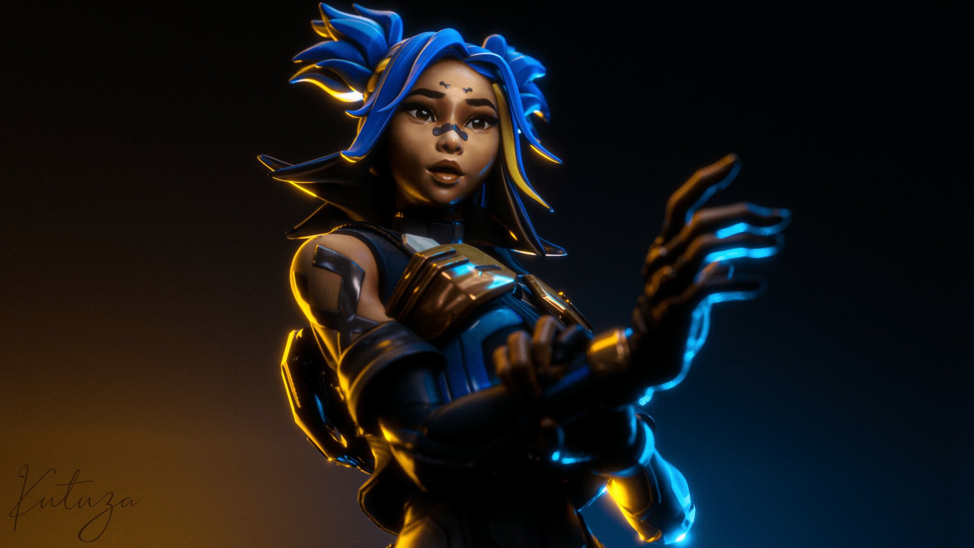 Neon — Electric Valorant Wallpaper Valorant: Neon — Pulse HD Neon: Arc ...