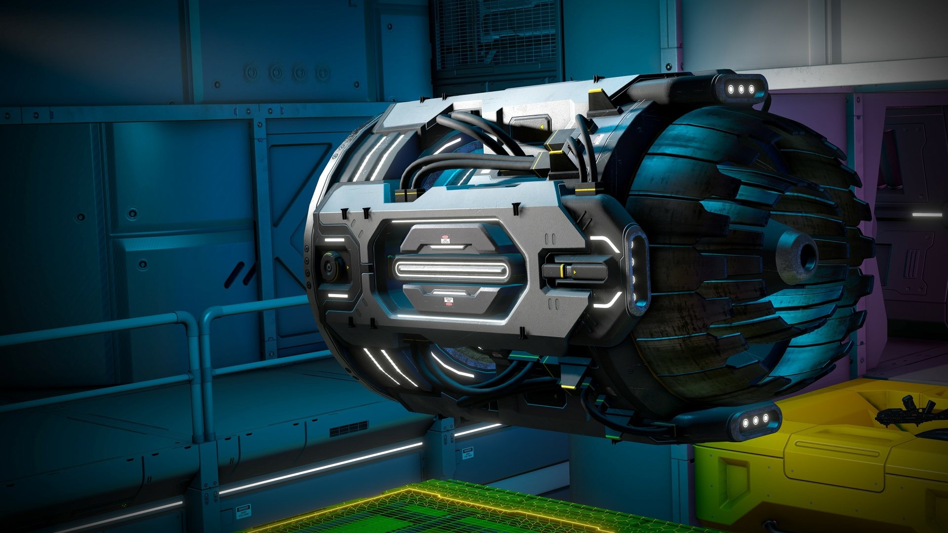 Space Engineers HD Wallpaper - Futuristic Tech Tool