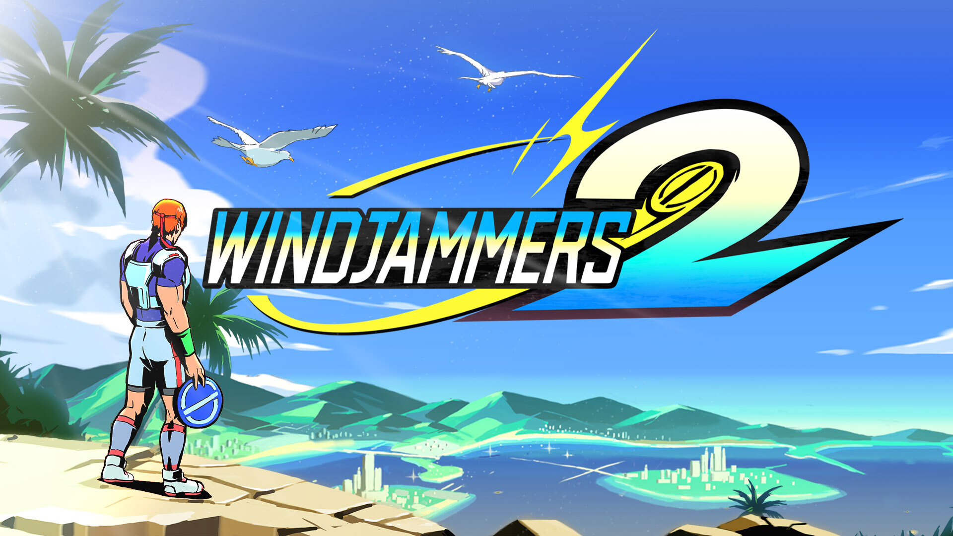 Windjammers 2 Game Art - Vibrant HD Desktop Wallpaper