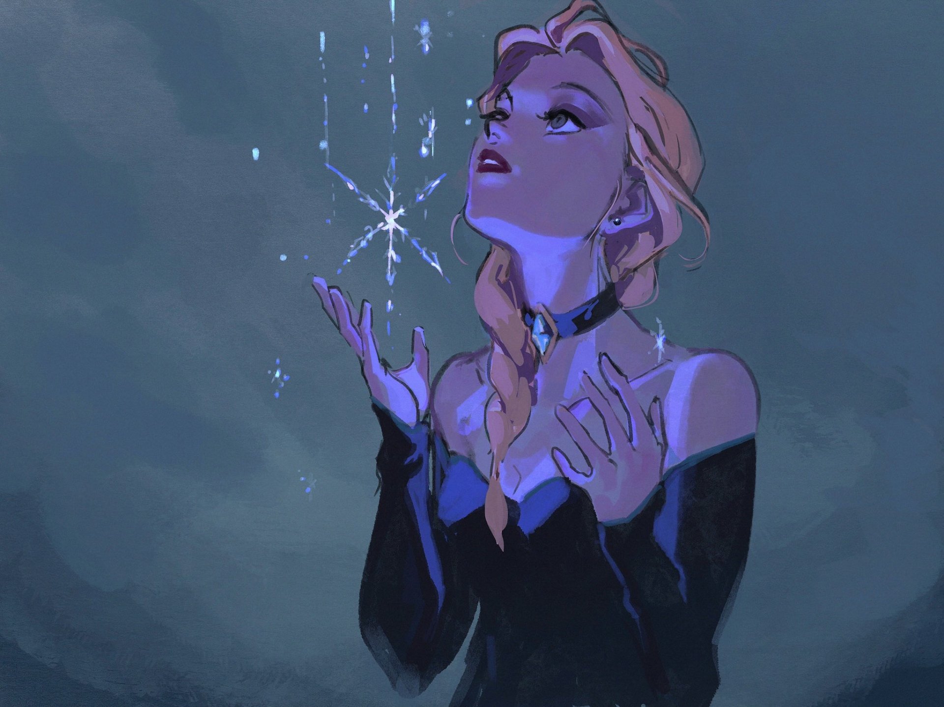 Download Elsa (Frozen) Movie Frozen (Movie) HD Wallpaper by Gori Matsu