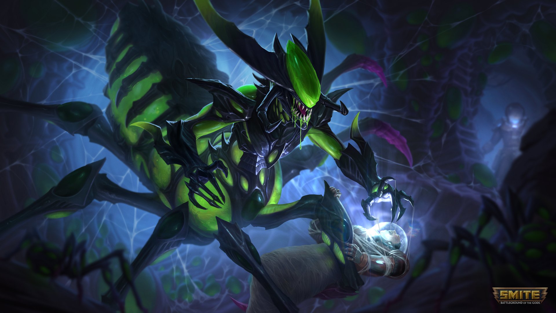 Download Arachne (Smite) Video Game Smite 4k Ultra HD Wallpaper