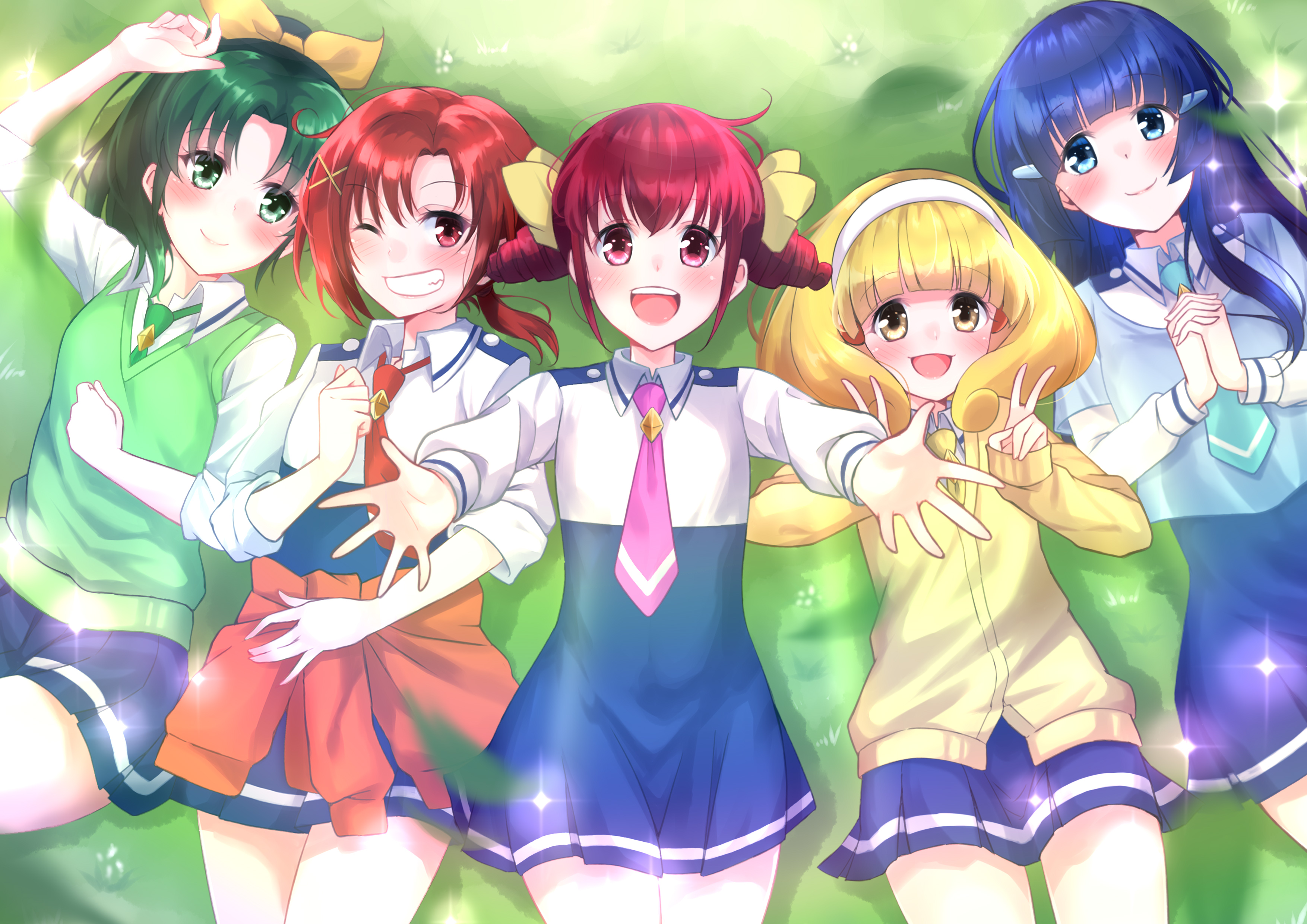 Smile Precure! HD Wallpaper | Background Image | 2894x2412