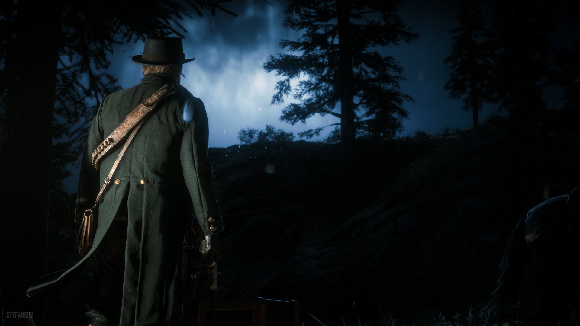 Red Dead Redemption 2 / A Rainy Night by StefanS02