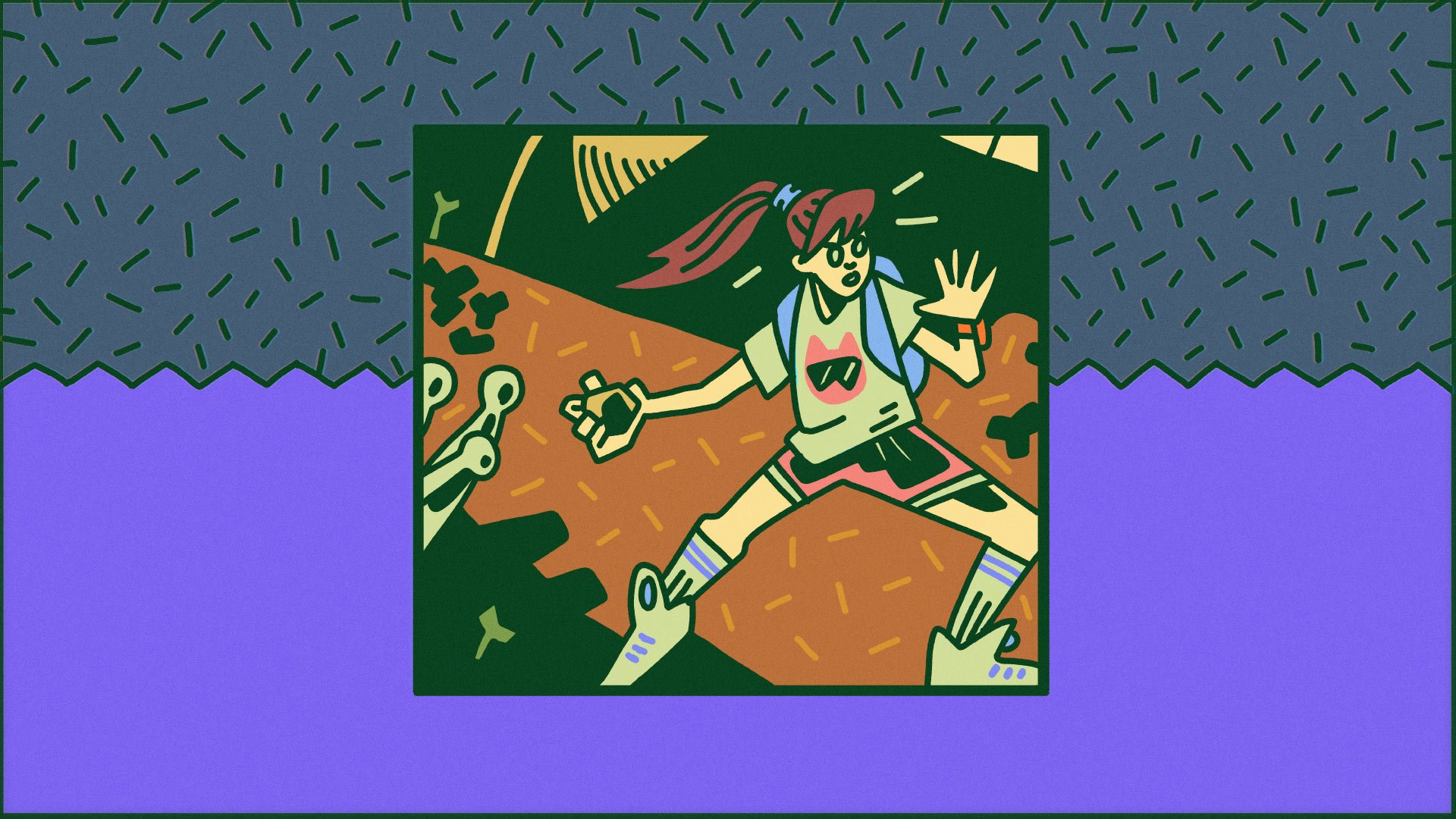 Grounded Adventure HD Desktop Wallpaper