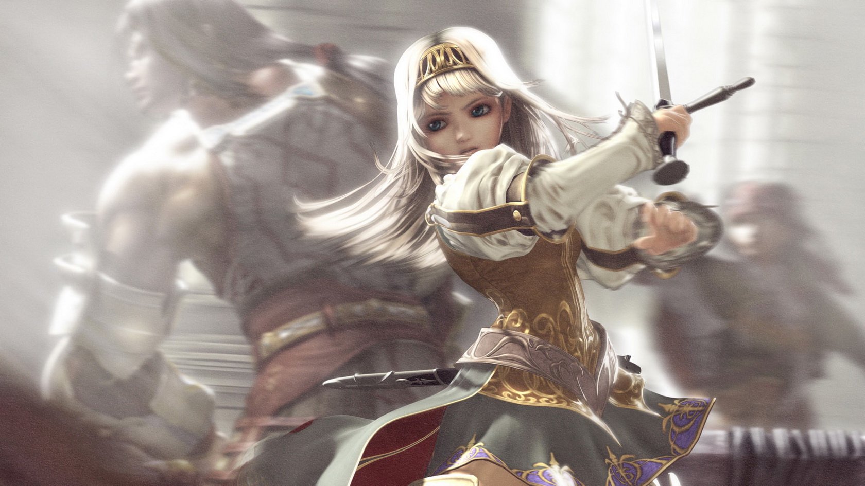 Epic Paladin Warriors HD Wallpaper: Valkyrie Profile & God Eater