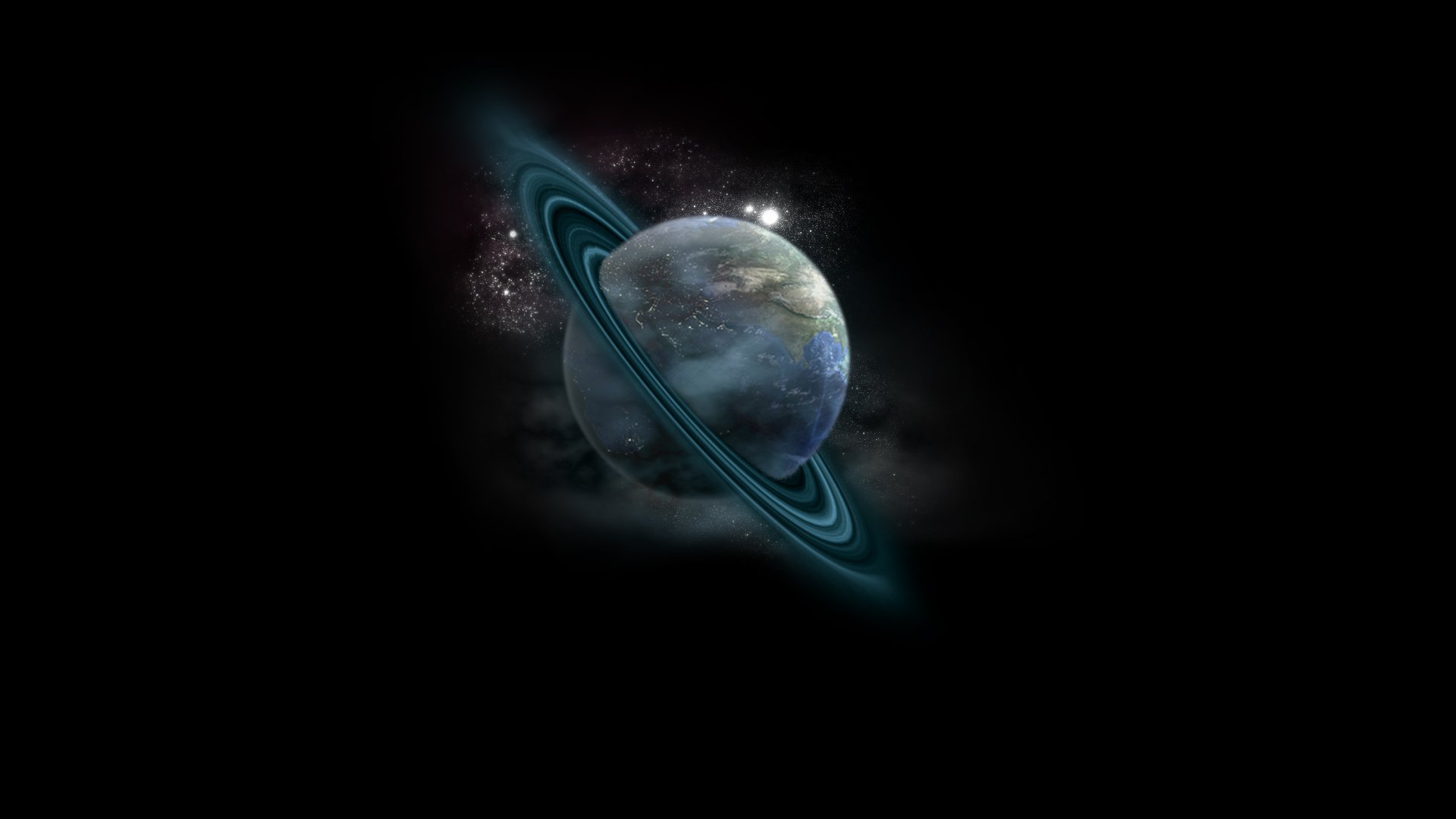 Download Sci Fi Planetary Ring HD Wallpaper by Ternot