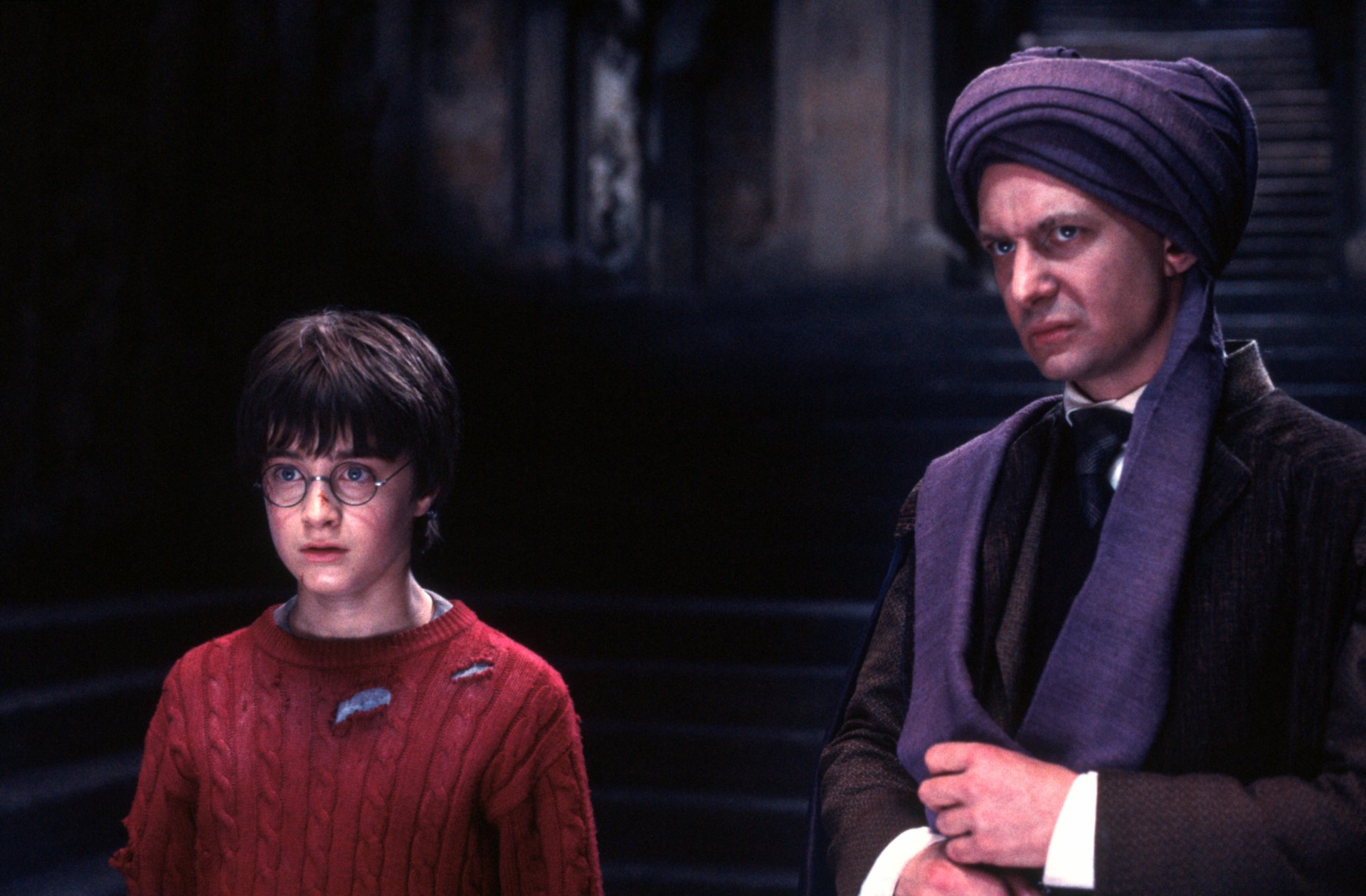 Download Quirinus Quirrell Ian Hart Daniel Radcliffe Harry Potter Movie ...