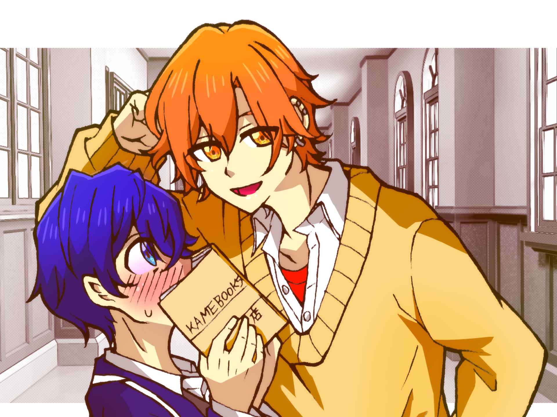 Download Anime Ryman's Club HD Wallpaper