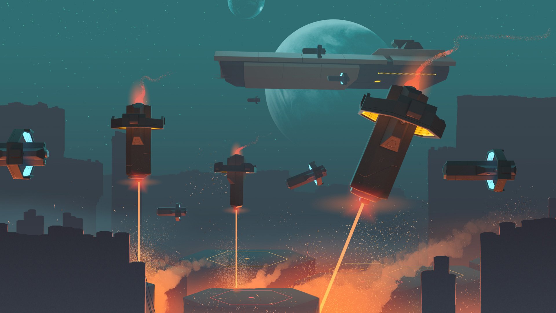 Download Video Game Beacon HD Wallpaper